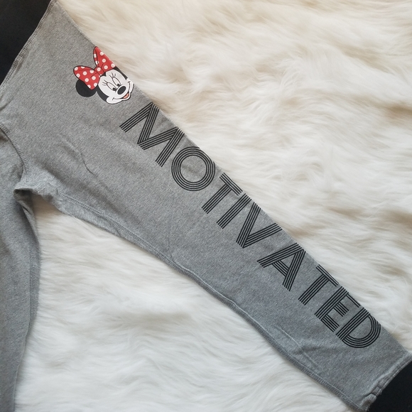 Disney | Pants & Jumpsuits | Minnie Mouse Athleisure Pants M Nwt | Poshmark